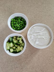 Homemade Cucumber Yogurt Frozen Dog Treats - Lilies, Love, and Luna