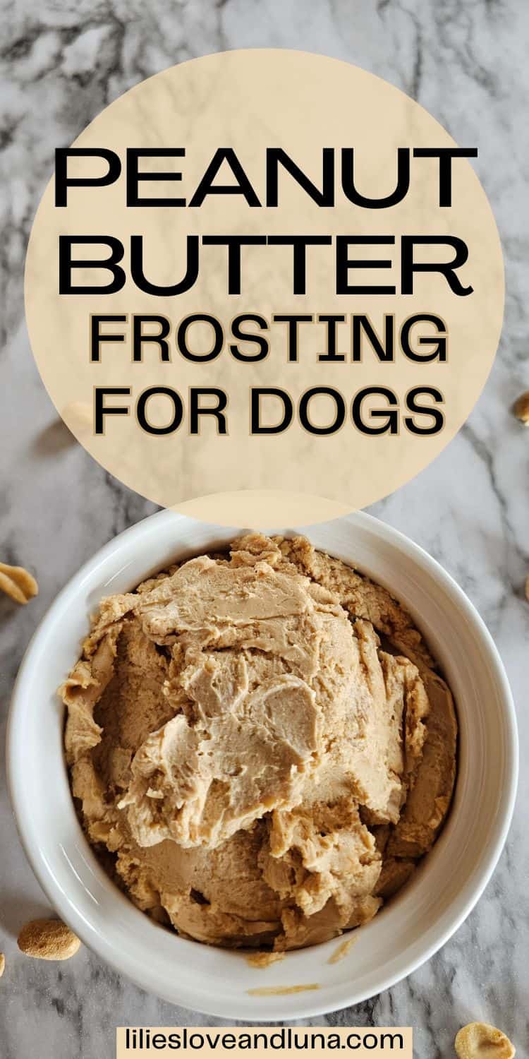 Dog-Safe Frosting - Lilies, Love, and Luna