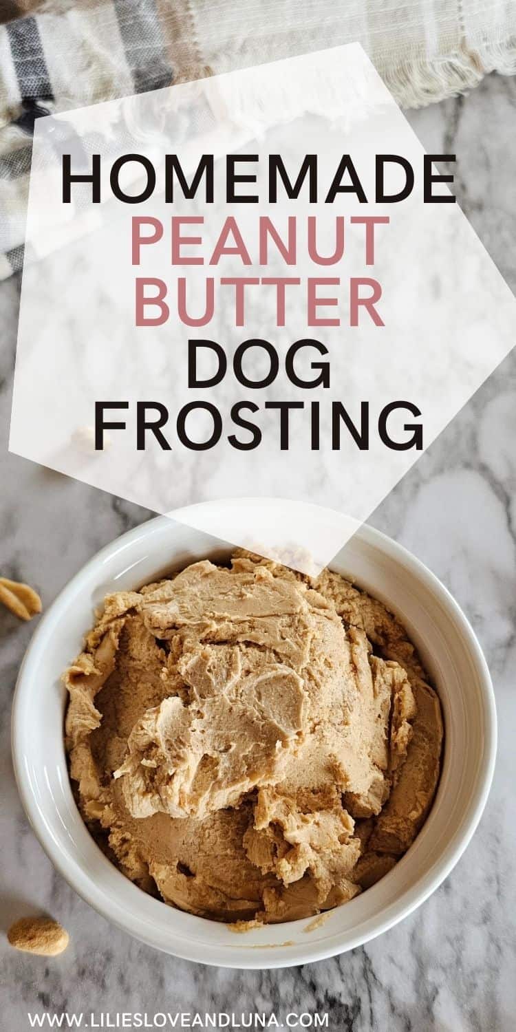 Dog-Safe Frosting - Lilies, Love, and Luna